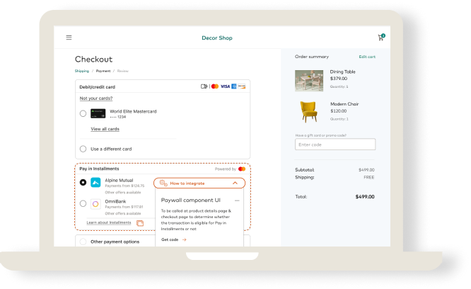 Click to Pay Demo - Mastercard